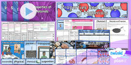 Properties of Materials Posters (teacher made) - Twinkl