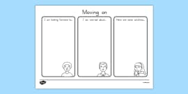 ASN Moving On Worksheet (teacher made)