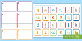 L'histoire des lettres de l'alphabet - Twinkl