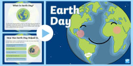 Earth Day Words and Pictures PowerPoint (teacher made)