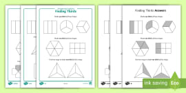 Counting in Thirds PowerPoint - Counting in Fractions PowerPoints