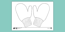 The Mitten Coloring Sheets
