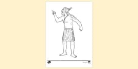 Angry Mahuika Colouring | Colouring Sheets (teacher made)