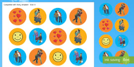 Kindness Week Stickers (teacher made) - Twinkl