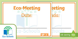 Eco-School Council Members: Display posters (teacher made)