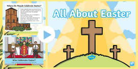 * NEW * The Story of Easter Reader's Theater Activity