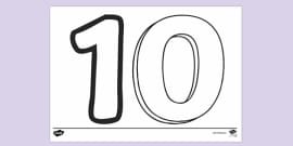 FREE! - Number 11 Colouring Page | Kindergarten Eleven Colouring