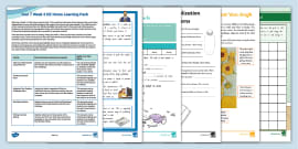 FREE! - Year 7 Week 1 NZ Home Learning Pack (Teacher-Made)