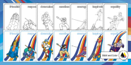 Winter Paralympics Colouring Pages (teacher made) - Twinkl