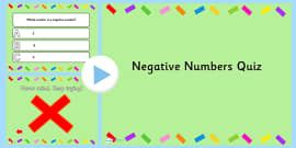 Giant Negative Number Display Sign