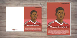 EYFS All About Marcus Rashford Fact Files (teacher made)
