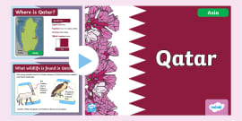 KS1 Qatar Fact File - Geography (Lehrer gemacht) - Twinkl