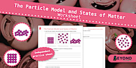KS3 Particle Model of Matter Resource Pack | Beyond
