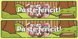 Banner, Paste (teacher made) - Twinkl