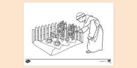 Monastery Desk Colouring | Colouring Sheets | Twinkl