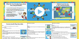 Commonwealth Day Display Banner (teacher made)