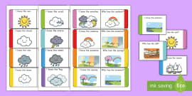My Weather Book Early Emergent Reader Printable Book