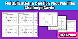 Fact Family Dice Game for 1st-2nd Grade