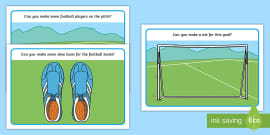 Maths Football-Themed Counting Treasure Hunt Activity