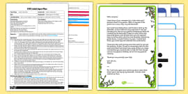 Seasons Themed Adult Led Focus Planning Template - Twinkl