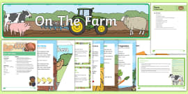 KS1 Farm Activity Pack (teacher made)