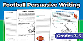 Football Writing Paper | Educational Resources | Twinkl