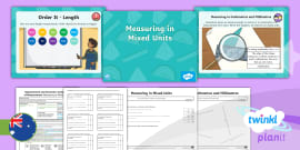 Australian Curriculum 3-6 Measurement Rubric Checklist