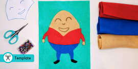 Humpty Dumpty Easter Egg Craft | Puzzle Craft (teacher made)