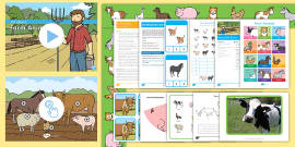 All About Farm Animals PowerPoint for K-2nd Grade - Twinkl