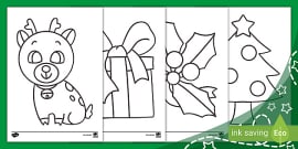 My First Winter Colouring Pack (Teacher-Made) - Twinkl