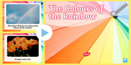 Rainbow Colours PowerPoint | Teaching Colours | Art - Twinkl