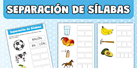 Ficha de actividad: Reconocimiento de sílaba inicial