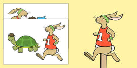 The Tortoise and the Hare Story Sequencing Cards - Twinkl