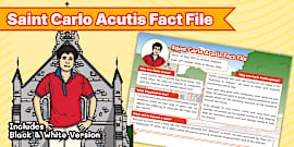 Saint Carlo Acutis Called to Holiness Activity Pack