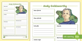 Andy Goldsworthy Inspired Nature Art Photo Pack | Twinkl