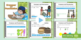 Popping Punctuation PowerPoint | SPaG Quiz | Twinkl