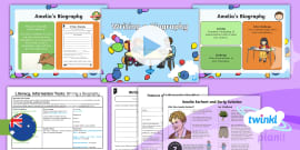 Year 2 Biography Word Mat | Primary Resources (teacher made)