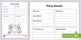 KS2 Mary Seacole Information PowerPoint (teacher made)