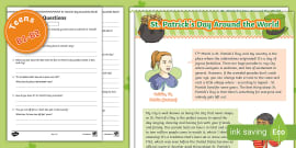 ESL Spring Around the World Reading Comprehension Worksheet [Teens, B1-B2]