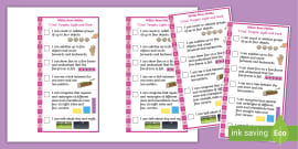 EYFS 'I Can' Target Bookmark: White Rose Maths Autumn Term