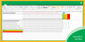 Australian Curriculum Year 4 Civics and Citizenship Assessment Spreadsheet