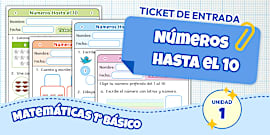 comparación números 1 al 10 1° básico matemática comparar