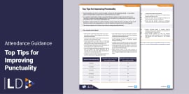 Punctuality Worksheets | Teaching the Meaning of Punctuality