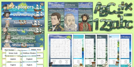 Australian Early Inland Explorers Lesson Pack - ACHASSK110, Poster ...