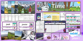 Classroom in French - French: Our School Year 3 Unit Pack