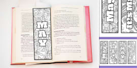 * NEW * British Garden Birds Colouring Bookmarks | Twinkl Party