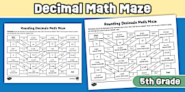 Colour by Rounding Decimals Differentiated Worksheet / Worksheets