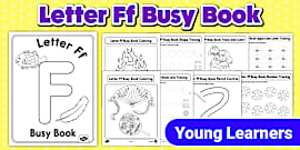 Letter Ee Busy Book