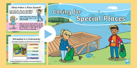 My Special Place Story PowerPoint (profesor hizo) - Twinkl