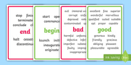 Synonyms Display Poster – Twinkl Primary Display Resources